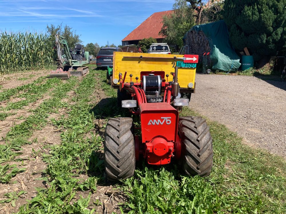 Aebi AM75 mit Treiachsanhänger (Gebraucht) in für CHF 2500 – nur ...