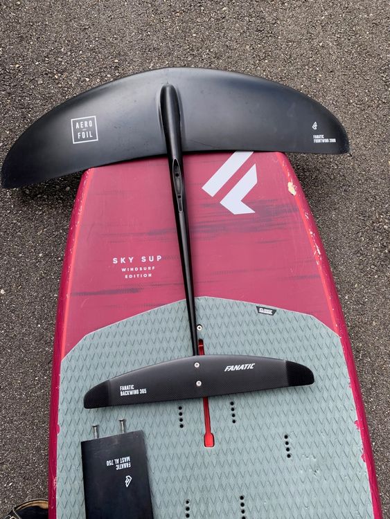 Fanatic Wing Foil Board 6.11, AeroFoil 2000, Duotone Wing 5m | Kaufen ...
