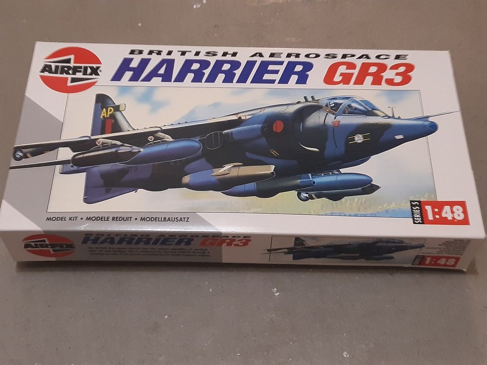 Airfix Harrier GR3 Modellbausatz 1:48 | Kaufen auf Ricardo