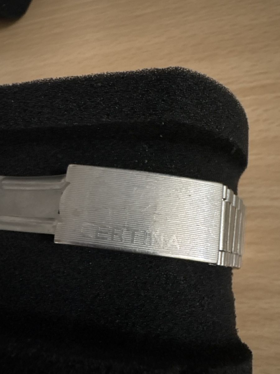 Certina DS, montre homme vintage, boîtier acier inoxydable (Gebraucht ...