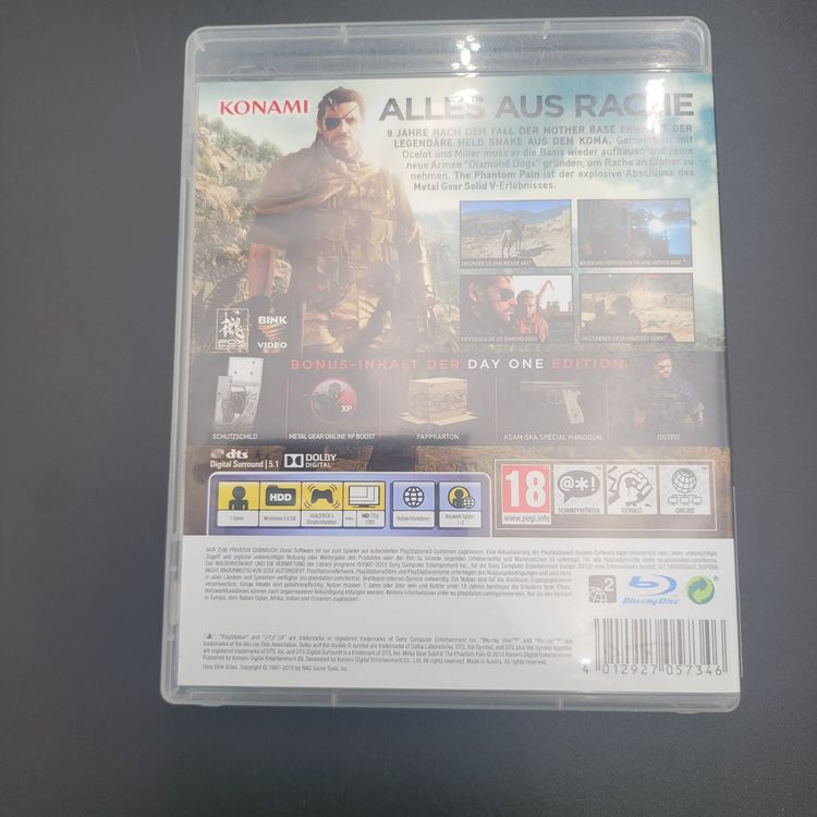 Metal Gear Solid the Phantom Pain PS3 | Kaufen auf Ricardo