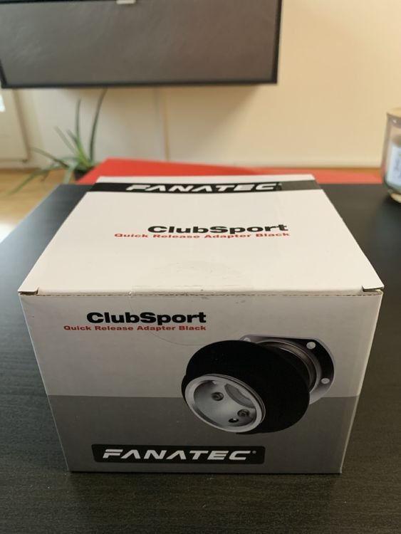 Fanatec Quick Release Adapter Black | Kaufen auf Ricardo