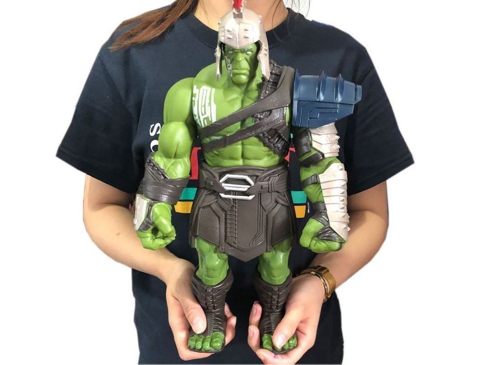 RIESIGER HULK MIT HELM - 35cm HOCH - BRUCE BANNER HULK FIGUR | Kaufen ...