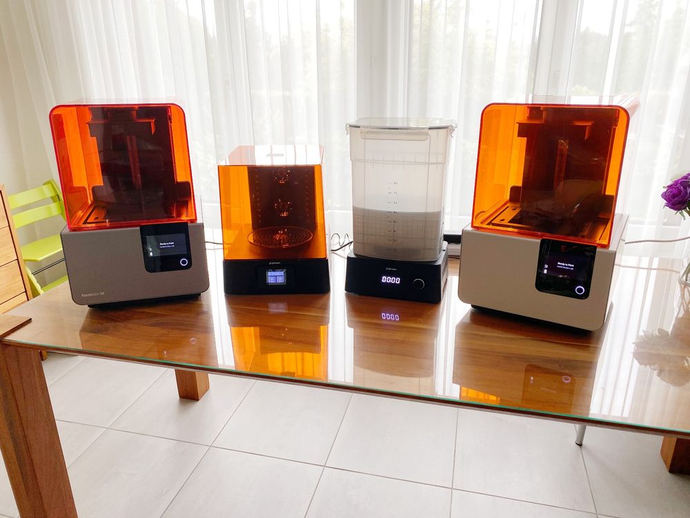 2x Formlabs Form2 SLA 3D-Druck + Phrozen Wash and Cure Kit (Gebraucht ...