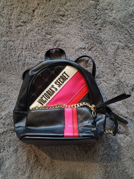 Victoria's Secret Rucksack schwarz pink mit Kette (Neu (gemäss Beschreibung)) in Arni AG für CHF ...