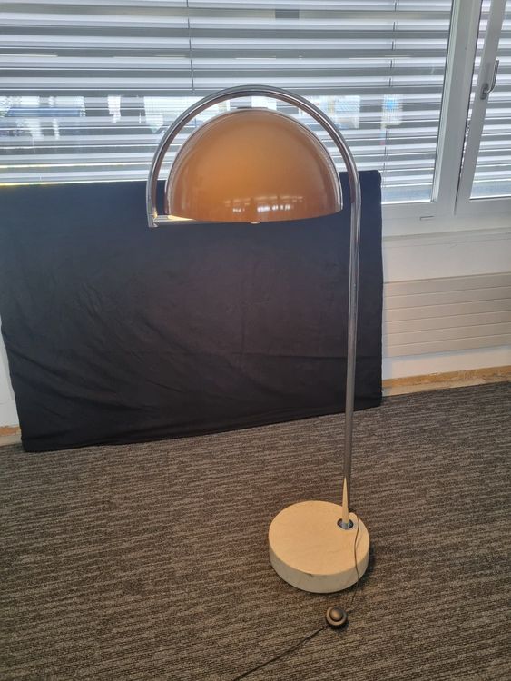 Design Stehlampe Chrom Space Age 70er Vintage | Kaufen auf Ricardo