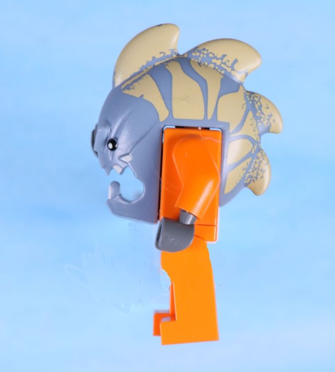 LEGO Minifiguren Space Police 3 Alien Jawson Torso orange Mo (Gebraucht ...