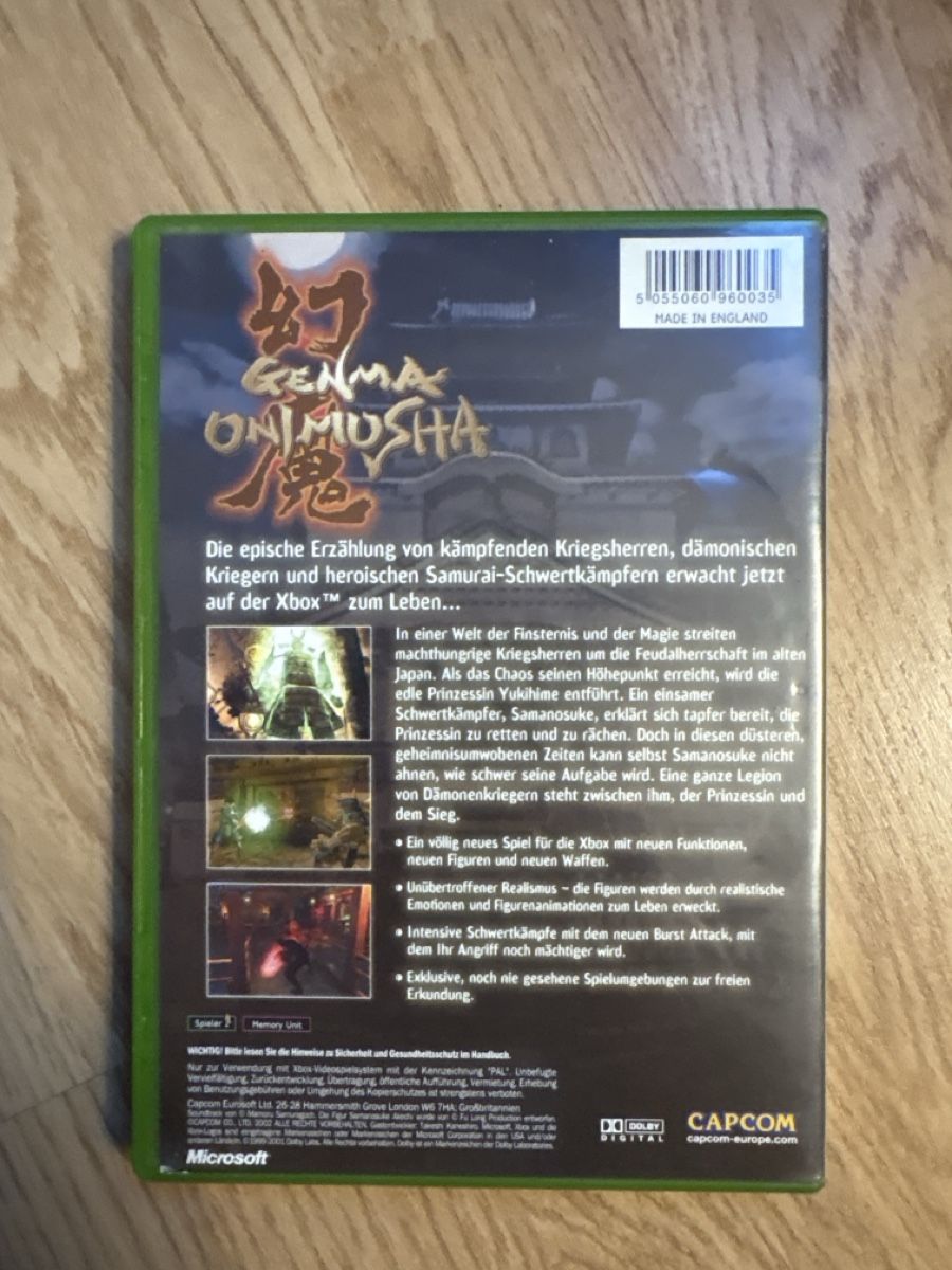 Genma Onimusha - Xbox (Gebraucht) in Zofingen für CHF 10 – mit ...