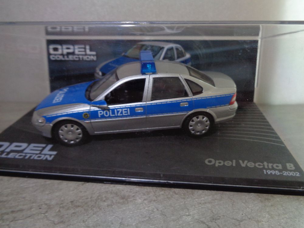 Altaya 1:43 Opel Vectra B Police Polizei (Neu und originalverpackt) in ...