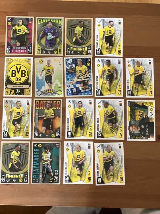 Borussia Dortmund 18 Karten Match Attax | Kaufen auf Ricardo