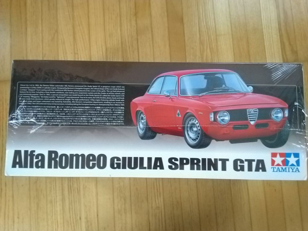 Tamiya RC 1/10 Alfa Romeo Giulia Sprint GTA (58486) m.Regler (Neu und ...