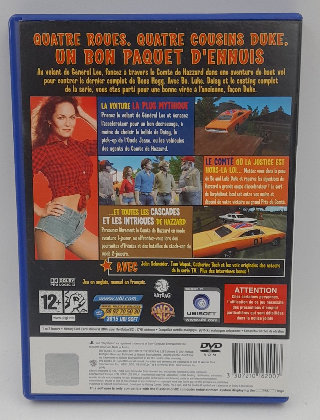 Shérif Fais-Moi Peur : Le Retour de Général Lee PS2, PAL, VF (Gebraucht ...