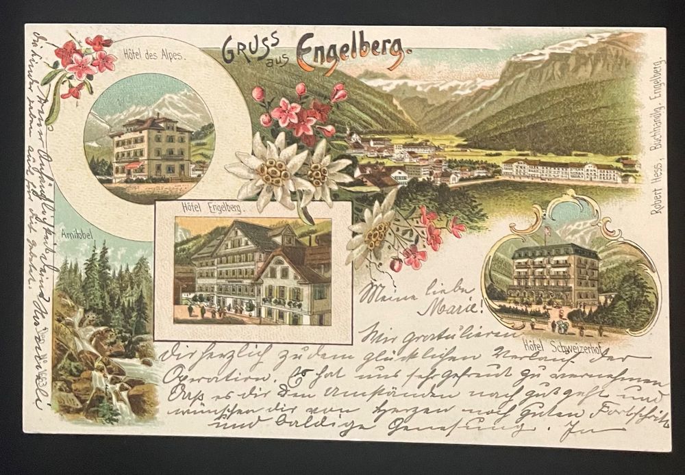 Gruss aus Engelberg Litho | Kaufen auf Ricardo