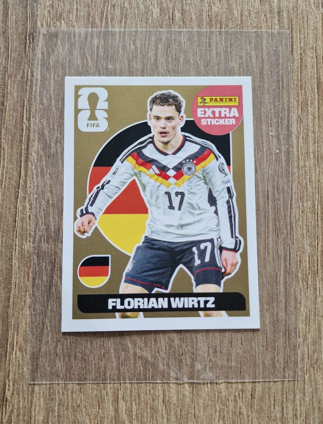 Panini Extra Sticker FIFA 2026 Florian Wirtz GOLD (Neu (gemäss ...