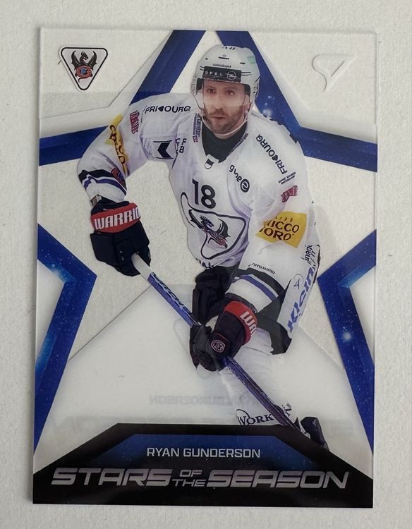 Stars of the Season Ryan Gunderson (Fribourg Gottéron) (Neu (gemäss Beschreibung)) in Sumiswald ...