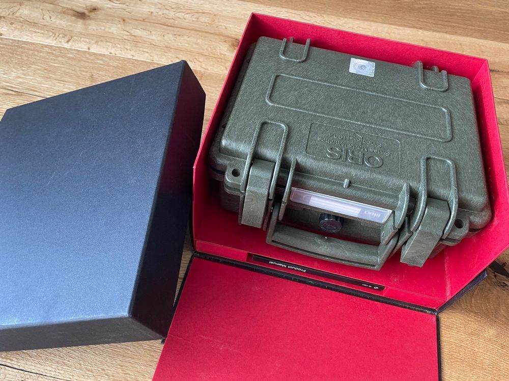 Neuwertige Oris Uhrenbox - unbenutzt inkl. Zubehör | Kaufen auf Ricardo