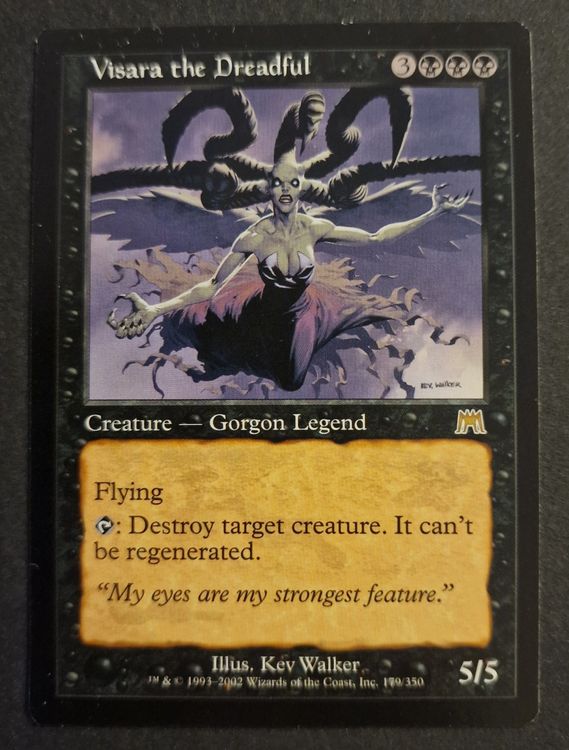 Visara the Dreadful, Magic the Gathering (Gebraucht) in Hochdorf für ...