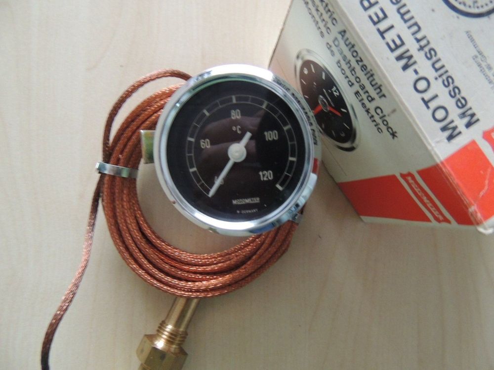 Oldtimer Fernthermometer orig. Motometer (Neu (gemäss Beschreibung)) in ...