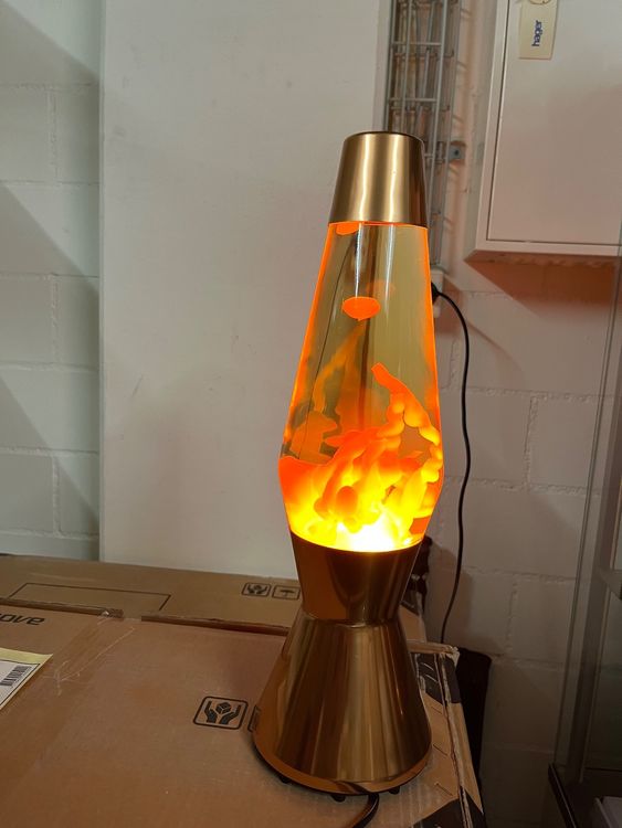 Lava Lampe Mathmos - orange - original (Neu und originalverpackt) in ...