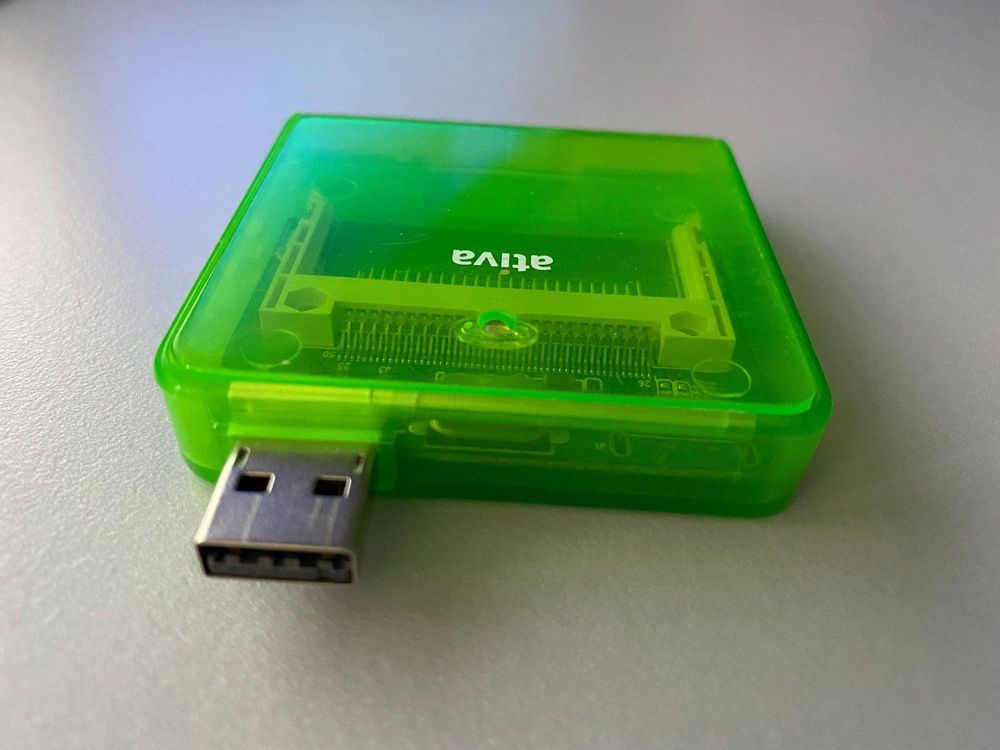Ativa compact Flash memory card USB drive Adapter (Gebraucht) in ...