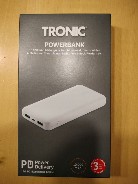 TRONIC Powerbank 10000mAh, NEU (Neu und originalverpackt) in Gipf ...
