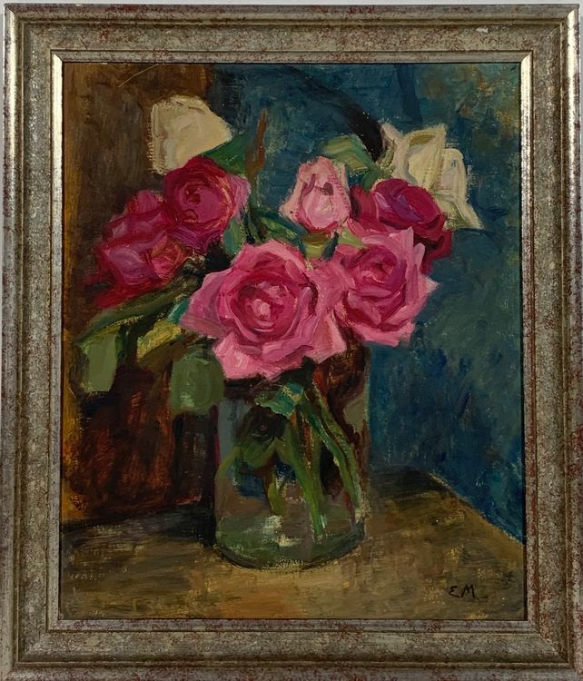 Ernst Morgenthaler (1887-1962)Stilleben Gemälde mit Rosen (Gebraucht) in Root für CHF 1110 – mit ...