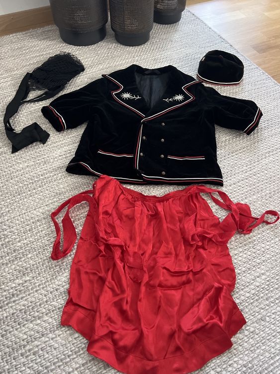 Trachten Set Tracht Samt Sennenkuttel / berner Mutz Kinder | Kaufen auf ...