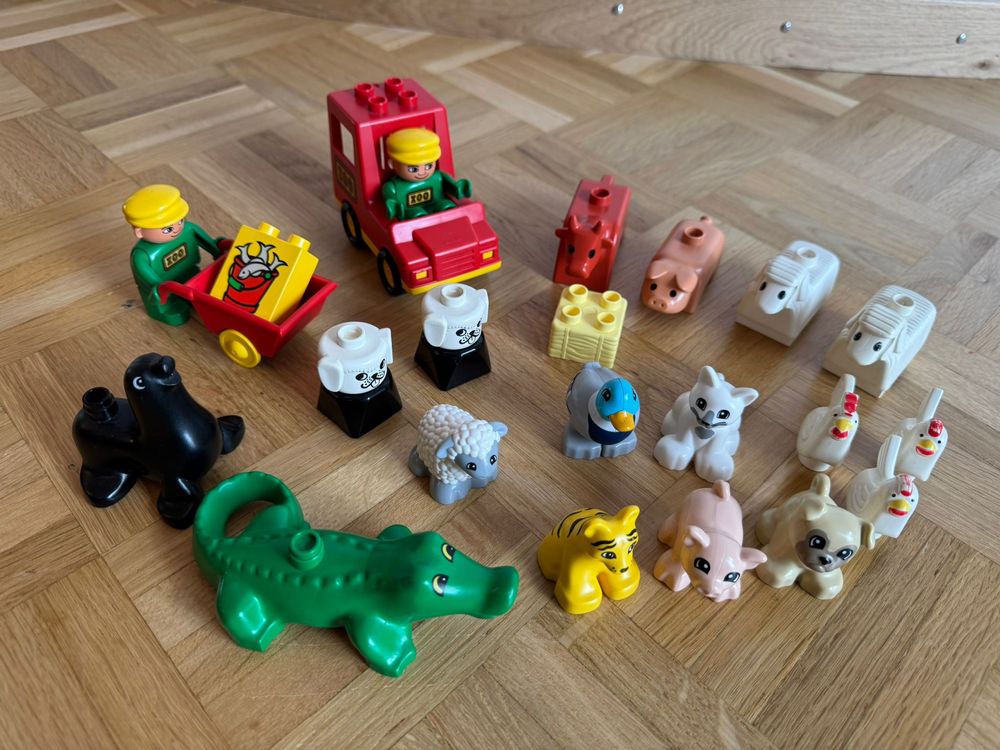 Sammlung an lustigen Duplo Tieren (Gebraucht) in St. Gallen für CHF 25 – mit Lieferung auf ...