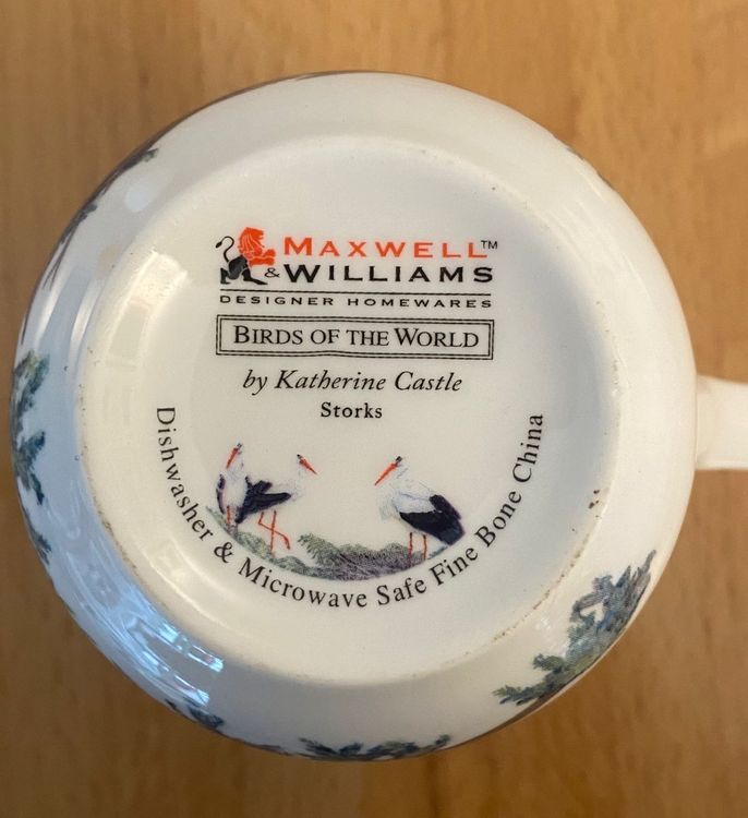 Tasse Storch Birds of the World Maxwell Williams Bone China | Kaufen ...