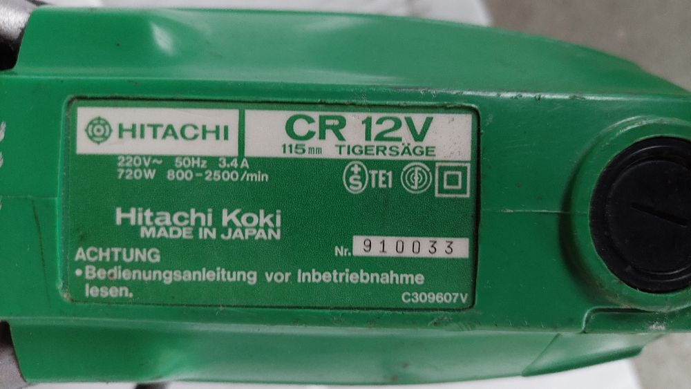 Säbelsäge Tigersäge Hitachi CR 12V Elektronik (Gebraucht) in ...