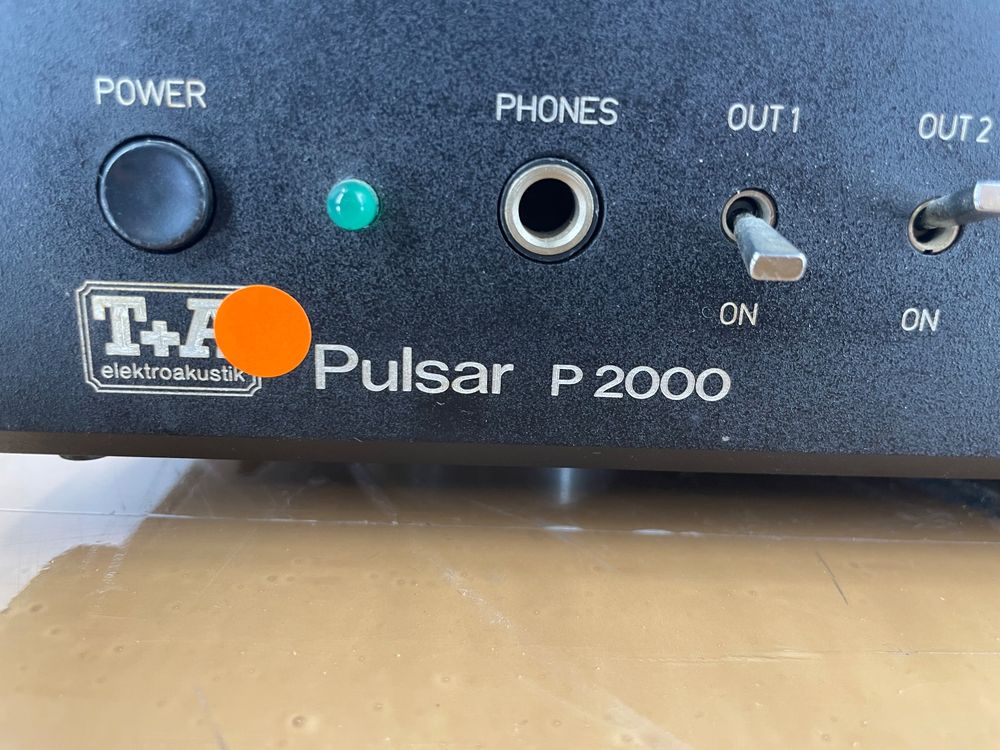 T+A Pulsar P 2000 XLR Verstärker in unbekanntem Zustand (Defekt) in ...