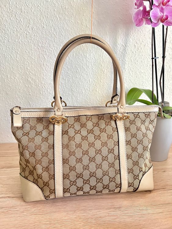 Ab 1.- Gucci GG Canvas handbag (Gebraucht) in Geneve für CHF 184 – mit Lieferung auf Ricardo kaufen