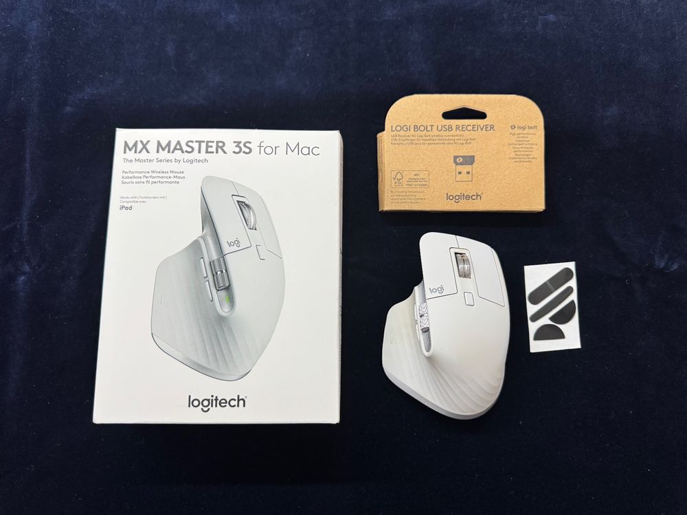 Logitech MX Master 3S For Mac & Bolt-Receiver - GVL 10.2027 (Gebraucht ...