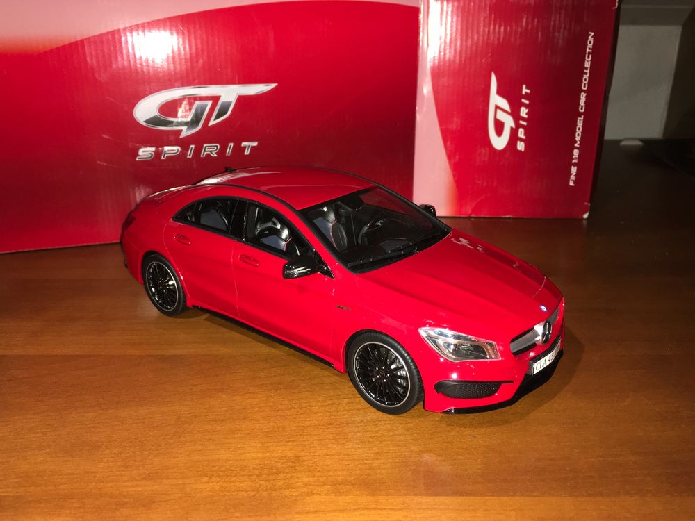 Mercedes-Benz CLA 45 AMG 1/18GT Spirit GT 031 SEHR SELTEN (Neu (gemäss Beschreibung)) in Wohlen ...