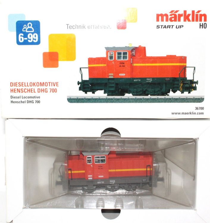MÄRKLIN H0 Lok 36700 Henschel DHG 700 mit OVP (Neu (gemäss Beschreibung ...
