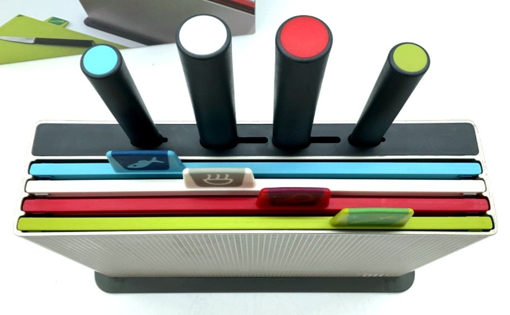 Joseph Joseph Schneidbretter/Messerblock/Messer 3 in 1 NEU!! (Neu und ...