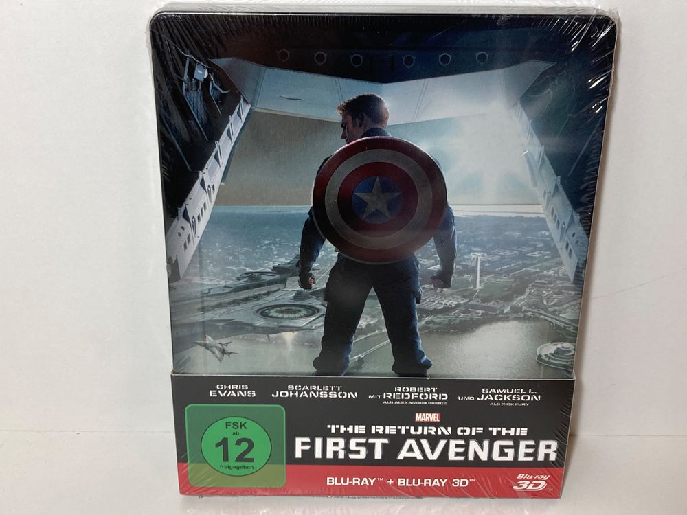 Captain America 2 The Return of the First Avenger Steelbook (Neu und originalverpackt) in ...