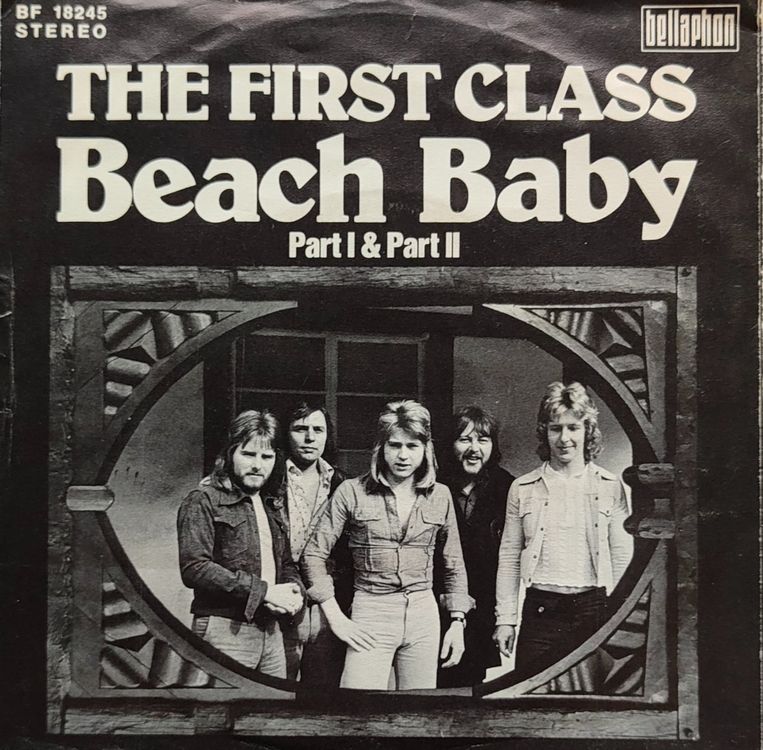 Vinyl-Single - The First Class - Beach Baby Part I & II (Gebraucht) in ...