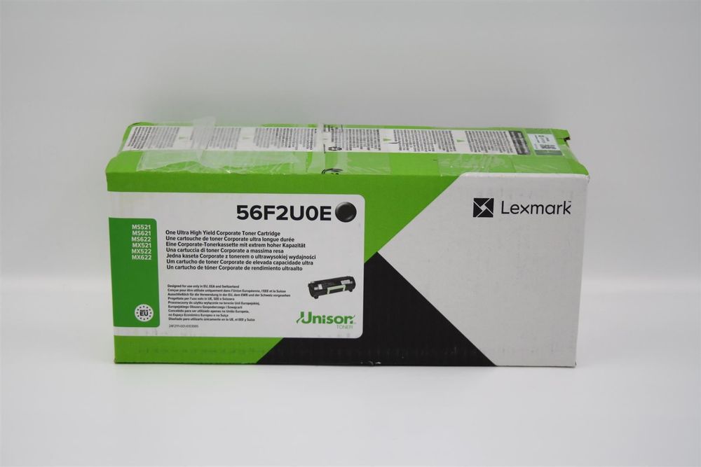 LEXMARK Toner 56F2U0E Black (16050) (Neu und originalverpackt) in ...