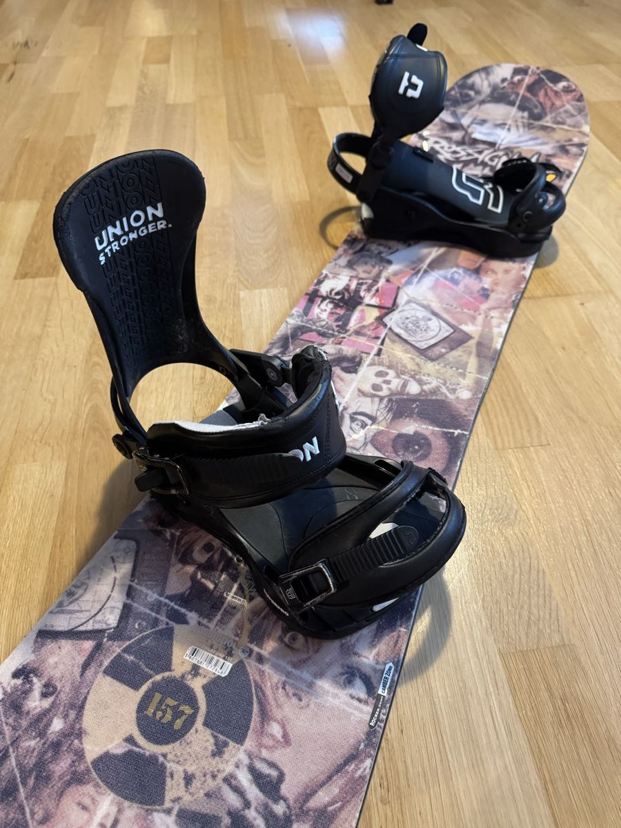 Rossignol Jibsaw MagTek Snowboard 157cm mit Union Bindung (Gebraucht ...