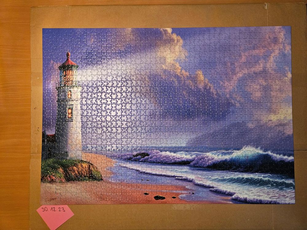 Leuchtturm am Meer Puzzle BLATZ 1500er (Gebraucht) in Niederwil AG für CHF 7.95 – mit Lieferung ...