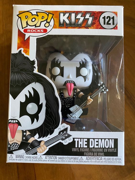 Funko Pop! Vinyl Figur Rocks Kiss 121 The Demon | Kaufen auf Ricardo