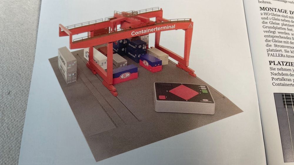 Heljan H0 89001 - Containerterminal neu (Neu und originalverpackt) in ...
