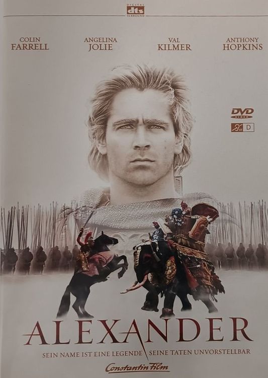🎞️DVD Alexander - Colin Farrell, Angelina Jolie, Val Kilmer (Gebraucht ...