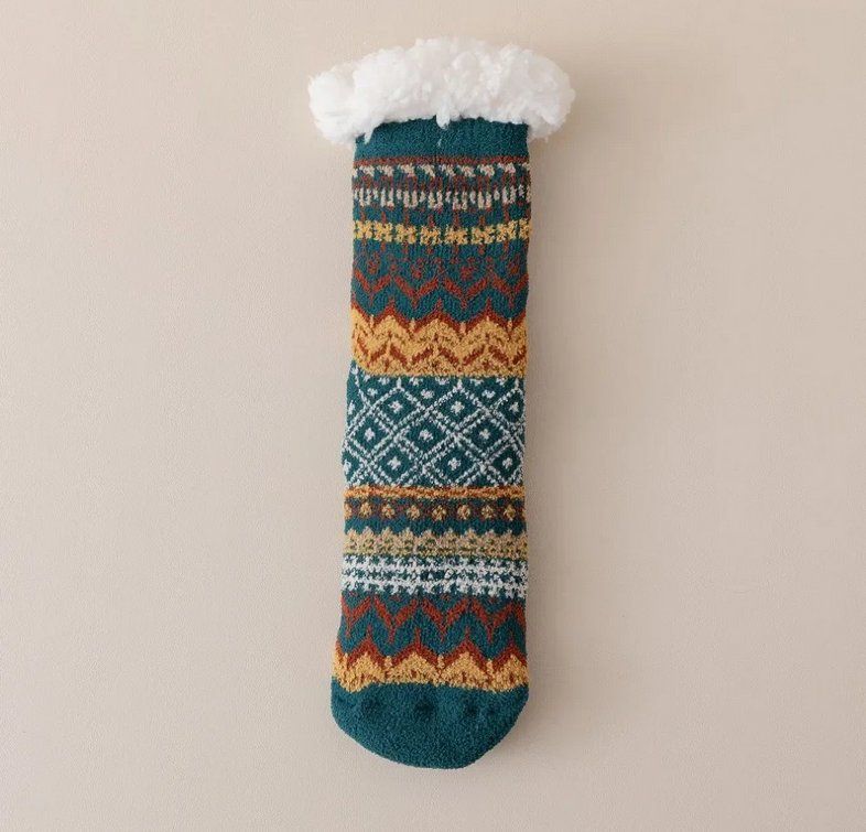 Retro-style wool-lined socks (3 paar) - Chaussettes doublée (Neu und ...