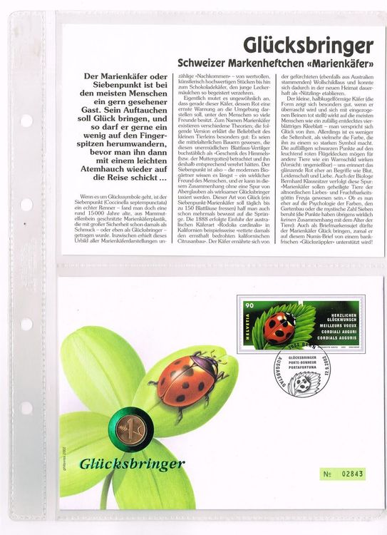 Glücksbringer 2002_Marienkäfer | Kaufen auf Ricardo