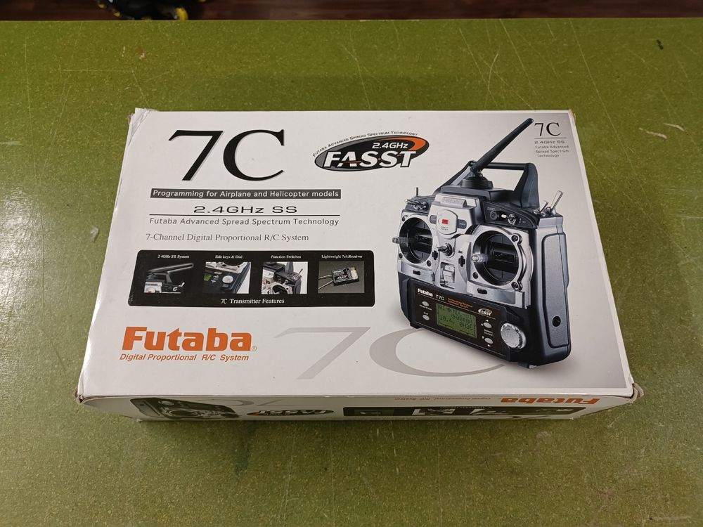 Futaba T7C 2.4 Fasst Superset inkl. Akku, Servo und Regler | Kaufen auf ...