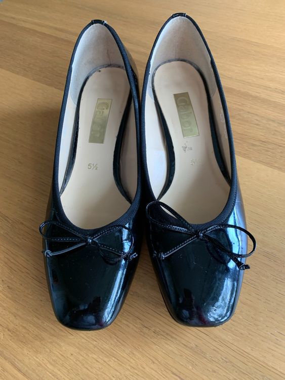 Klassischer Lack Pumps Gabor schwarz Damen Gr. 38,5 (Gebraucht) in Maur ...