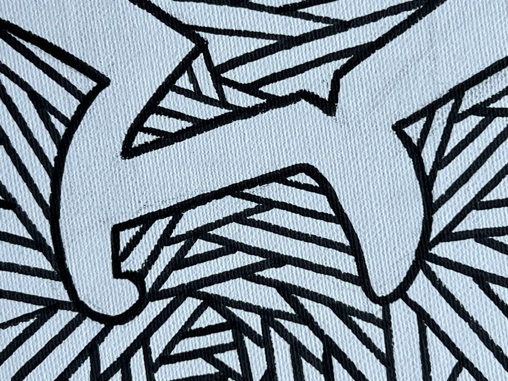 Original Wu-Tang Clan / Hip-Hop / Rap Ölgemälde Bild (Gebraucht) in ...