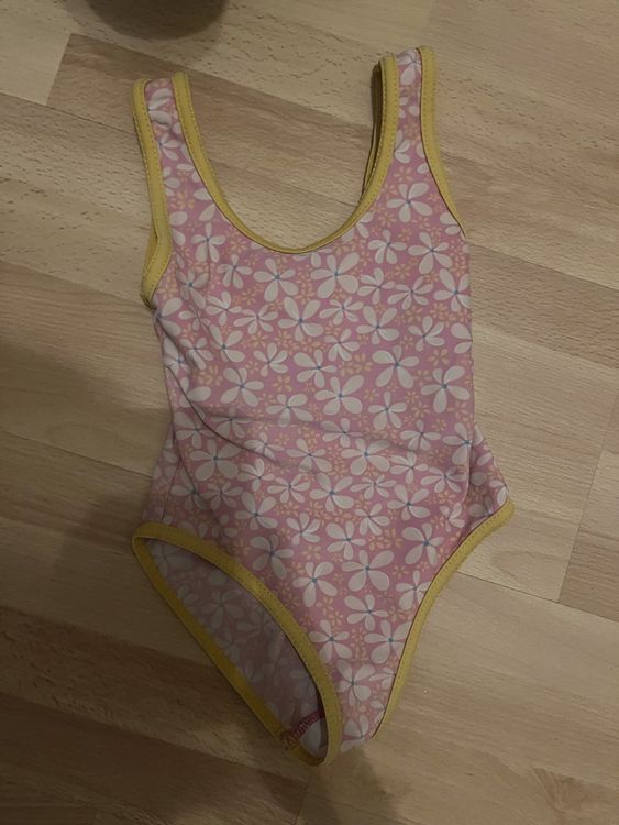 Badekleid 104 mädchen blume rosa gelb süss girl sommer swim | Kaufen ...